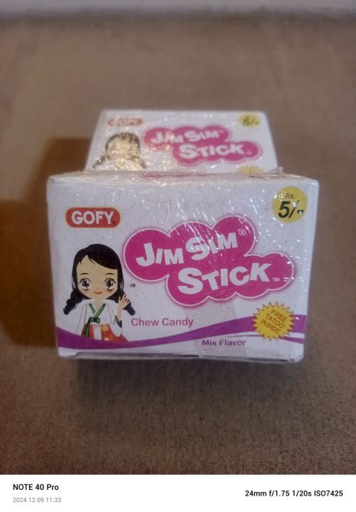 Jim Sim Stick Chew Candy Mix Flavor ( Pack Of 36 Pcs ) | Daraz.pk