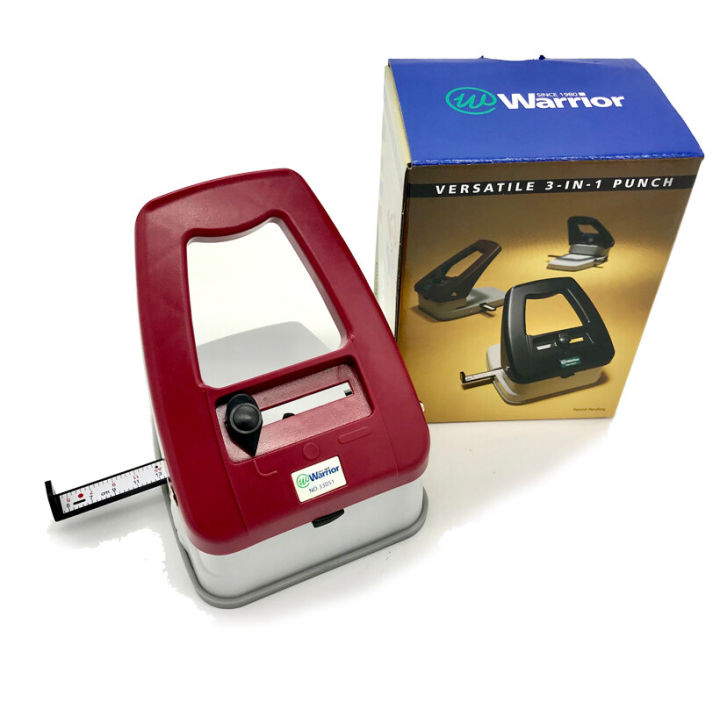 Warrior card punching machine 3 in 1 punch No. 33051 | Shop.com.mm