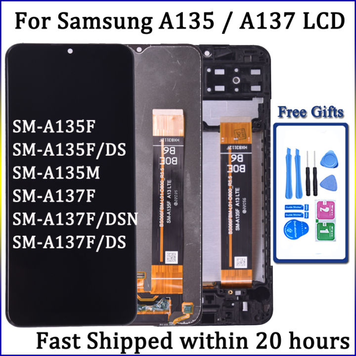 6.6'' For Samsung A13 A137 SM-A137F, SM-A137F/DSN LCD Display With ...
