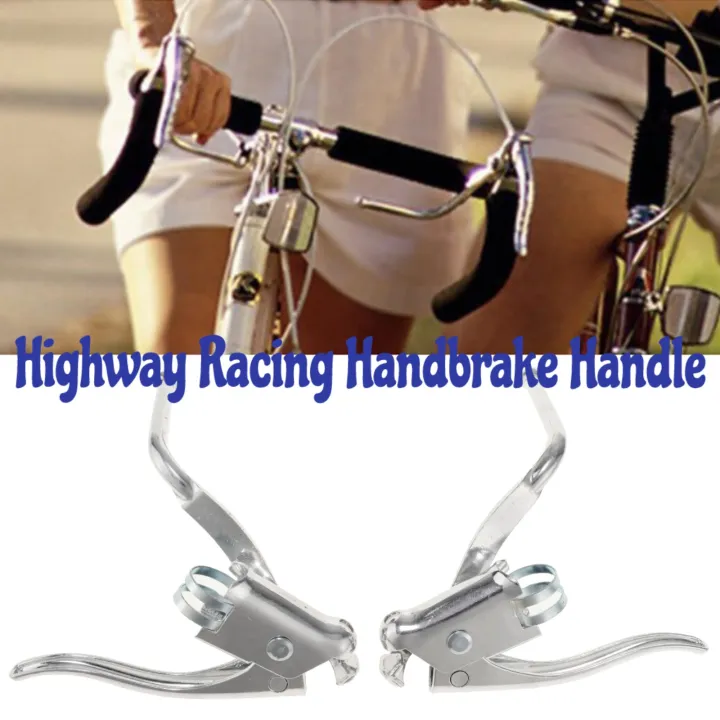 1 Pair Road Bike Drop Bar Brake Levers Racing Bicycle Dual Control ...