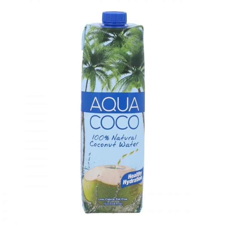 AQUA COCO NATURAL COCONUT WATER 1 LTR | Daraz.pk