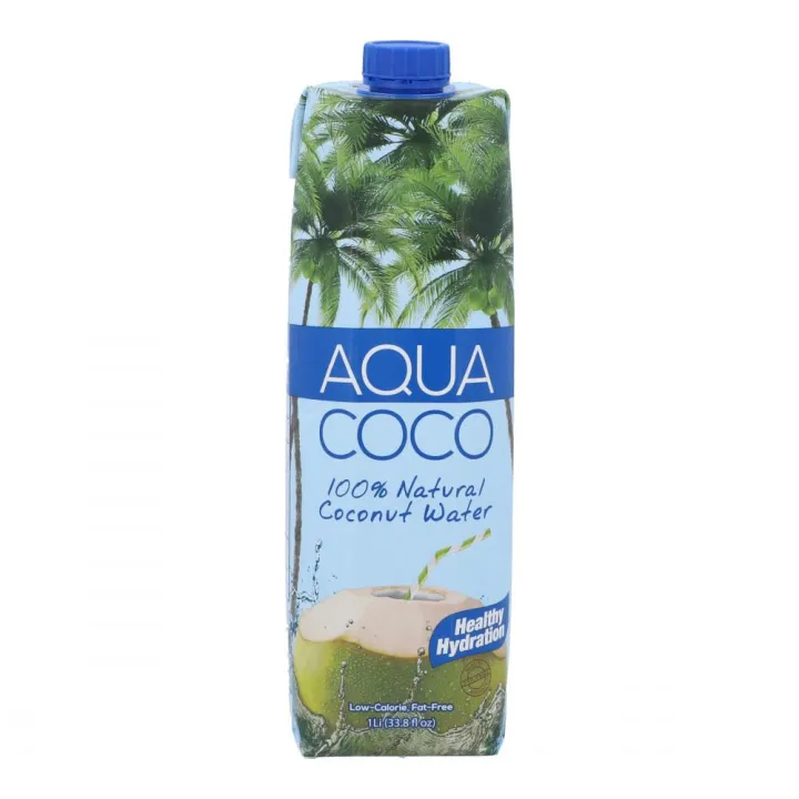 AQUA COCO NATURAL COCONUT WATER 1 LTR | Daraz.pk