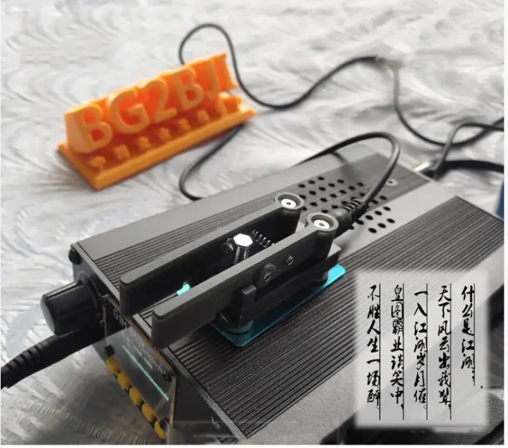 QU-7025 Portable Dual paddle Automatic Key Shortwave CW Morse Code ...