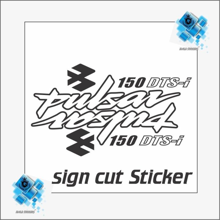 Pulsar Bike Body Sticker ( Sign Cut Org Size ) | Daraz.lk