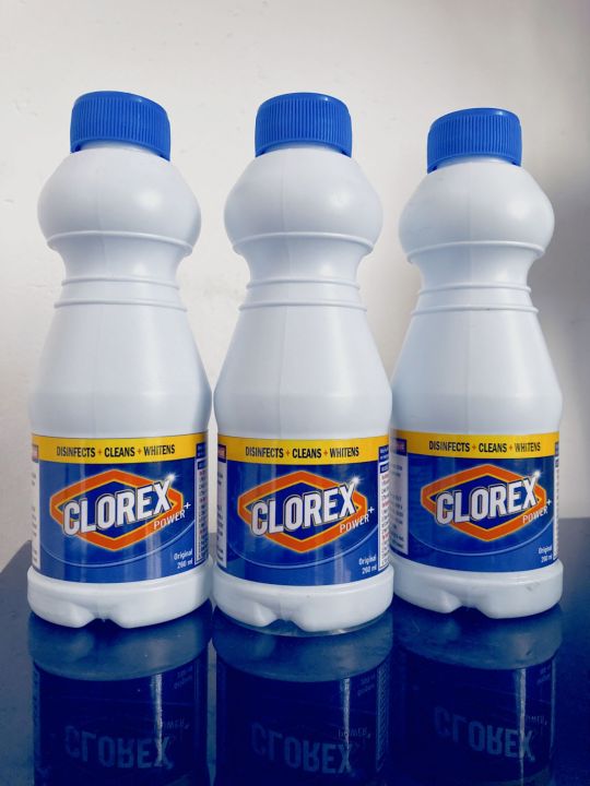 Clorex Original 3 x 260 ml | No 1 Bleach in Sri Lanka.Get the whitest ...