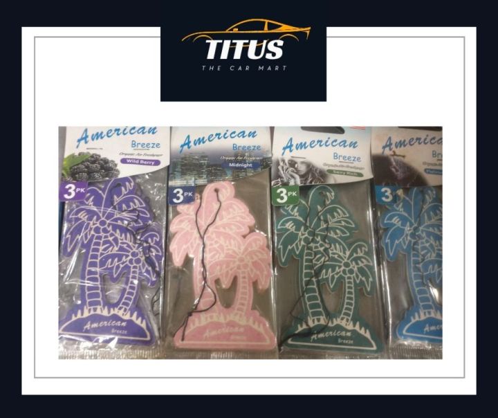 Breeze Car Hanging Perfume Card | Daraz.pk