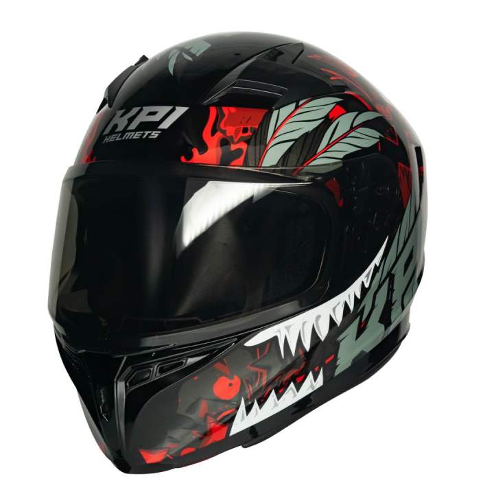KPI KH7s Eater Full Face Single Visor Helmet For Bike | Daraz.com.np