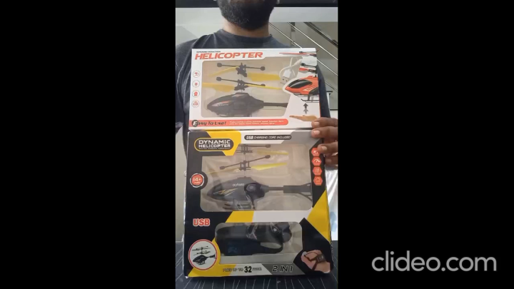 Motion Sensing Helicopter Toy – 2-in-1 Hand Sensor & Remote Control ...