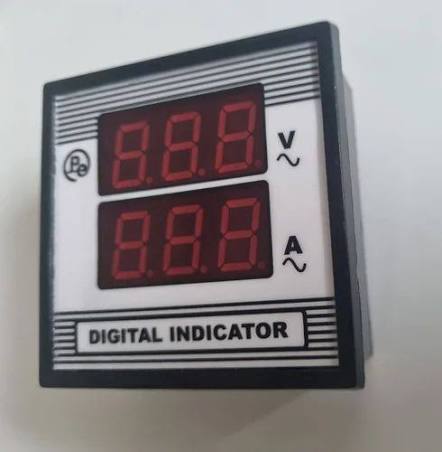 2 in 1 Electrical Meter, Digital Volt Amp Meter, Voltage Ampere Display ...