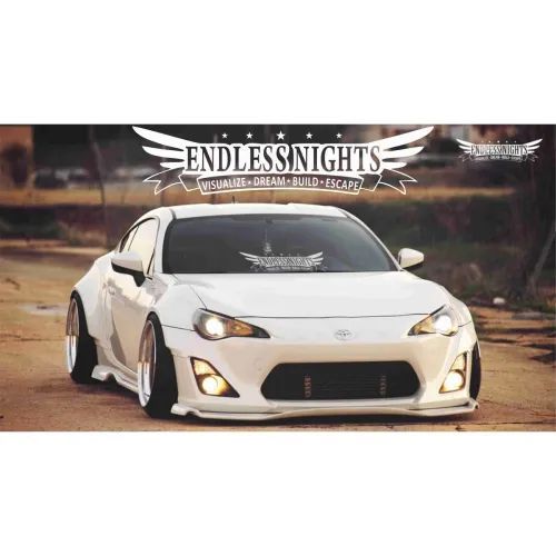 Endless Nights Sticker for Car Windshield 20"x4.5" Car Stickers for ...