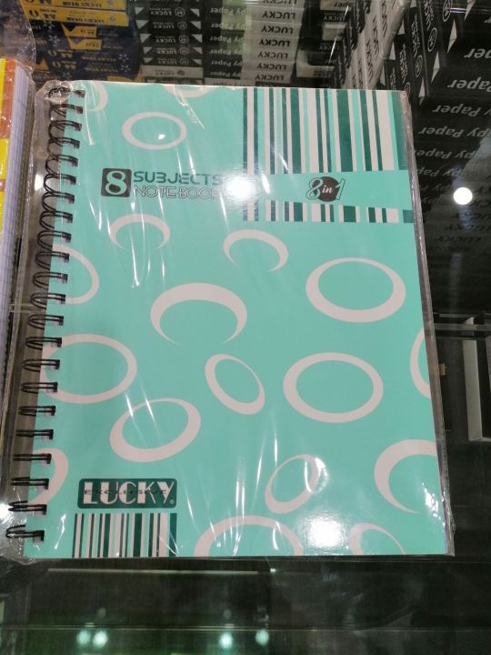 Lucky Spiral 8-Subjects NoteBook | Daraz.pk