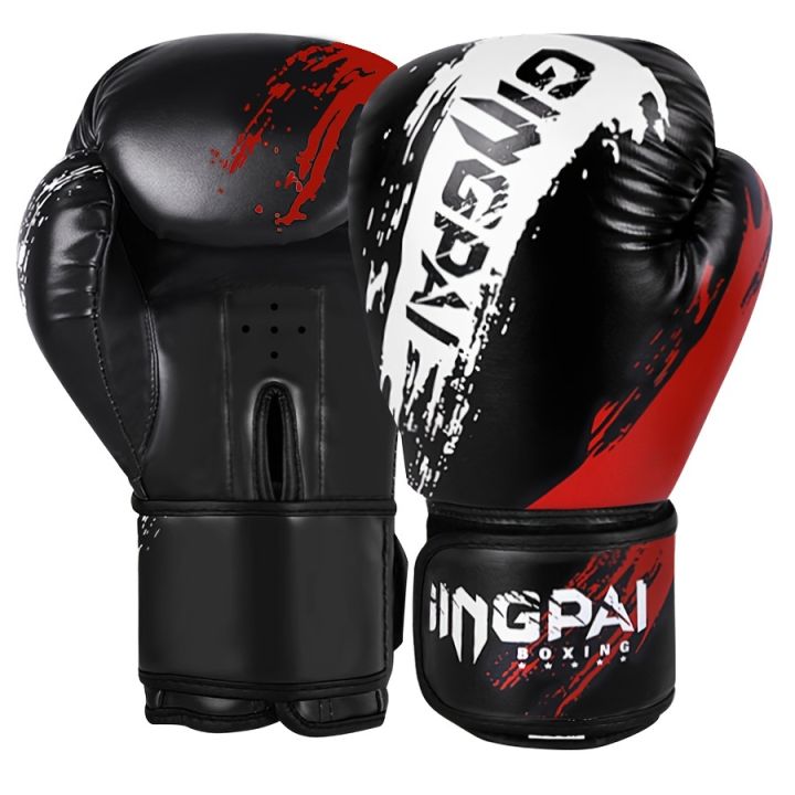 1 Pair Adult Boxing Gloves Men Punching Training Sparring Comfortable ...