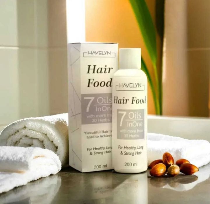 7 in 1 Hair food oil original. For dry hairs, add shine to the hairs ...