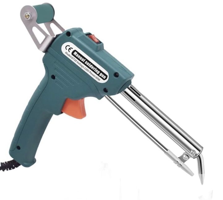 Soldering Iron Gun Kit 60W Professional Automatic Solder Gun Handheld ...