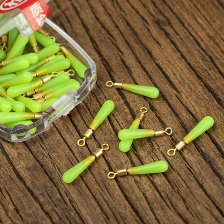 30Pcs Fishing Bobber Float Silicone Rotating Drift Float Anti-Knot Fast ...