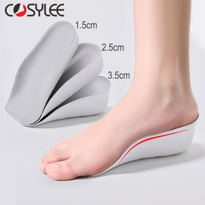 Arch Support Height Increase Insoles Half Pads Orthopedic Breathable ...