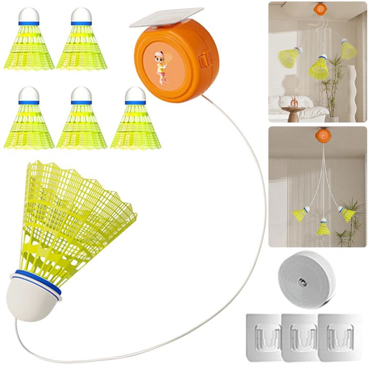 Self Study Badminton Trainer Professional Stretch Badminton Training ...