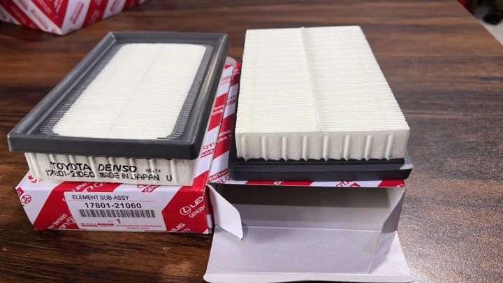 Imported Denso Air Filter, 17801-21060 For Toyota Passo, Prius, Vitz ...