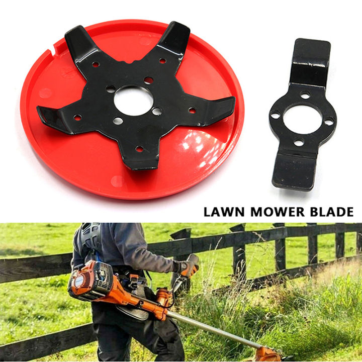 2/5 Teeth Weeder Plate Lawn Mower Trimmer for Head Weeding Disc Blade ...