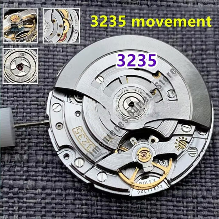 Automatic Mechanical Movement 3235 Shanghai Factory Small Disc Fit to ...