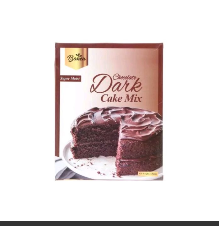 Bakea Cake Mix Dark chocolate 430 gm | Daraz.pk