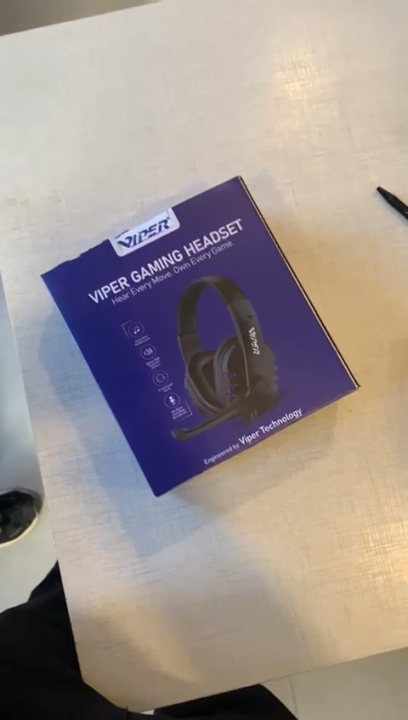 Viper Gaming Headset 7.1 Surround Sound | Noise-Cancelling RGB Wired ...