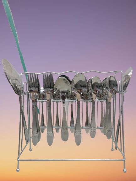 29 pieces set cutlery steel set steel chamach very Premium quality ...