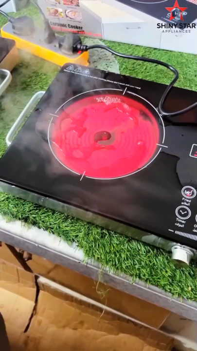 3500W Electric Infrared Ceramic Cooker - Touch Operated Induction Hot ...