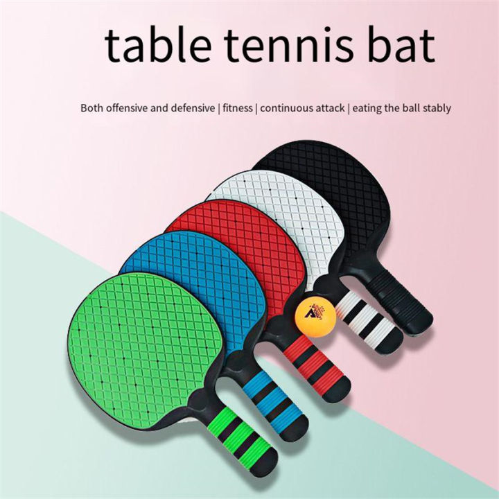 2025 One-piece Molding Silicone Table Tennis Racket Soft Rubber ...