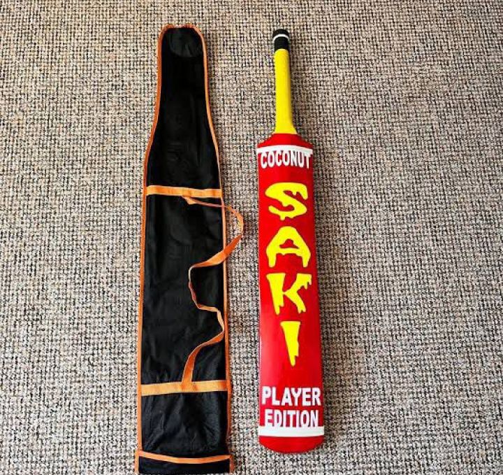 Saki Cricket Bat Sri Lankan Coconut Wood Tennis Bat Soft Bat | Daraz.pk