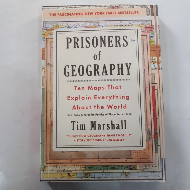 PRISONER OF GEOGRAPHY TEN MAPS THAT EXPLAIN EVERYTHING ABOUT THE WORLD BY TIM MARSHALL | Daraz.pk