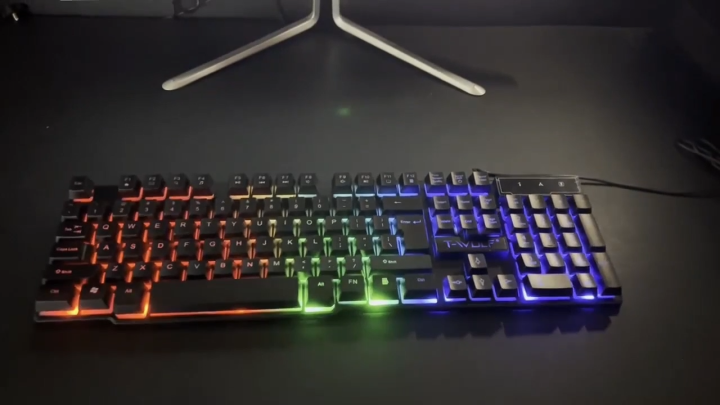 3-in-1 Gaming Combo – Original Wired RGB Keyboard (Splash-Proof, Soft ...