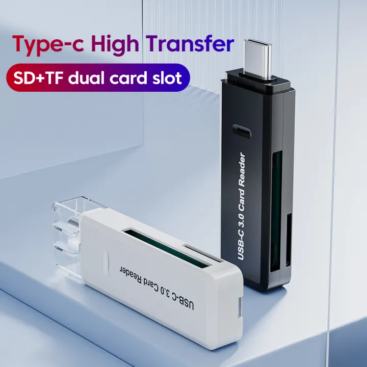 3 in 1 Multifunction TYPE-C Card Reader External Storage Black Stretch ...