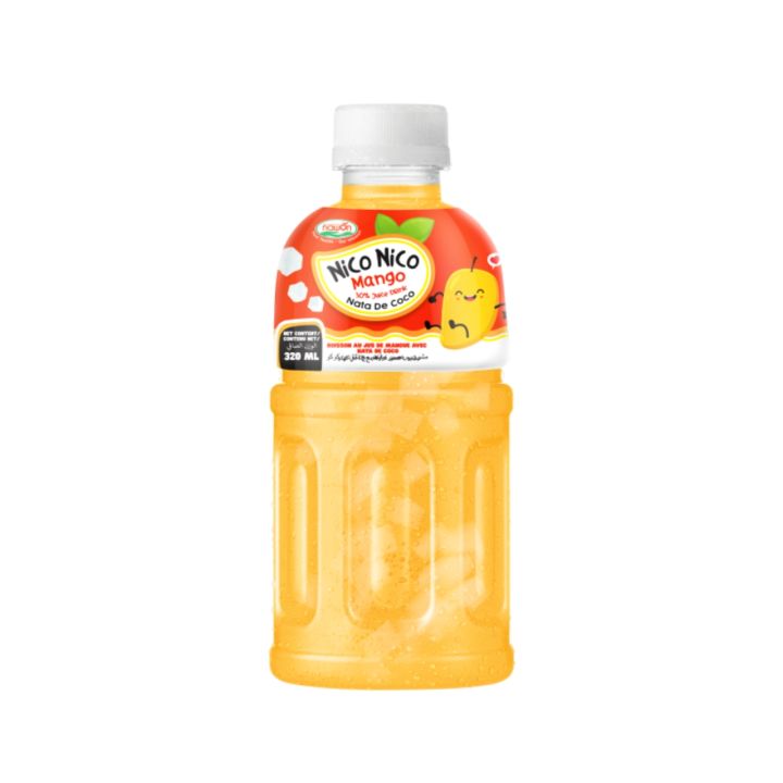 Nico Nico Mango Juice With Nata De Coco 320ml | Daraz.lk