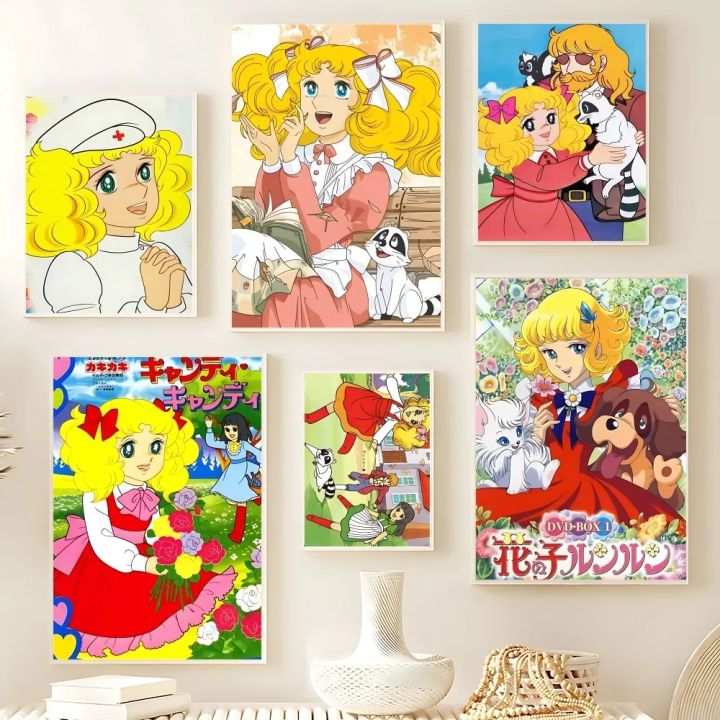 Manga Candy Candy Anime Poster Sticky Posters Waterproof Paper Sticker ...