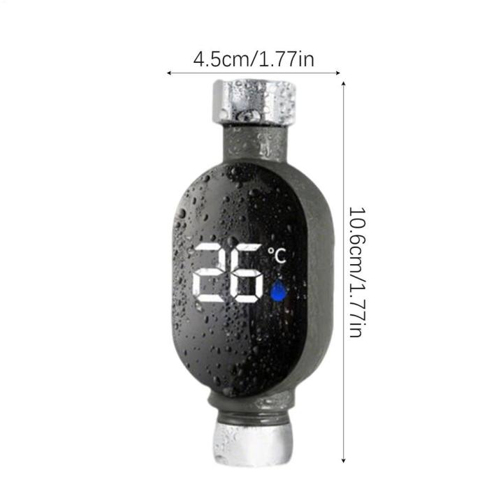 Shower Temperature Gauge Led Digital Display Instant-Read Water ...