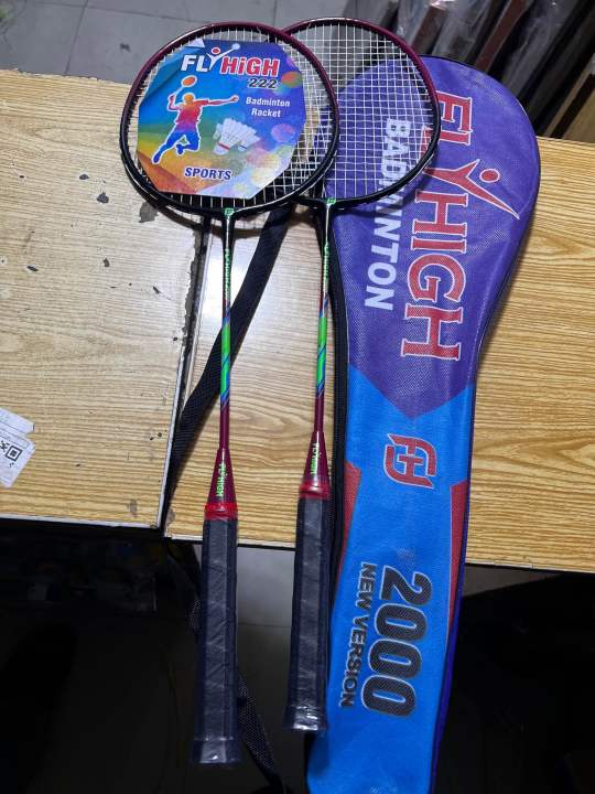 Fly high pair of ( joint less)badminton Rackets for any age | Daraz.pk