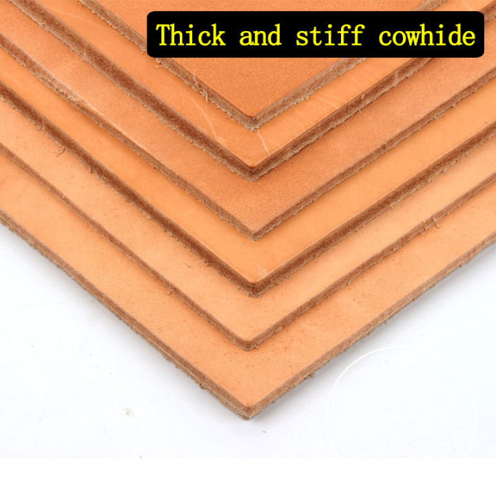 5mm whole sheet of pure hard thickened top layer cowhide material ...