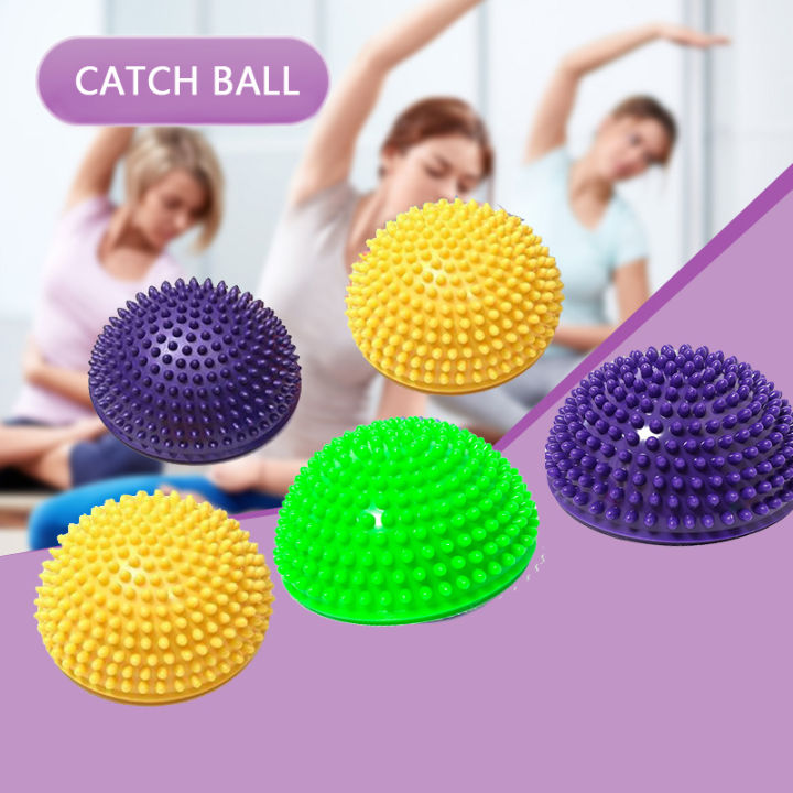 Mini Wave Speed Ball Half Circle Balance Ball Trainer Foot Step Toy ...