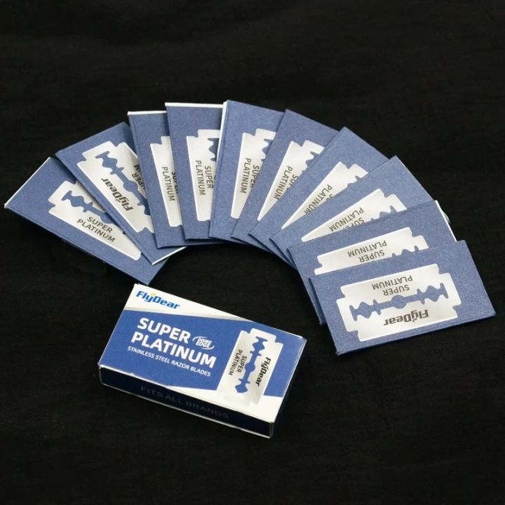 Double Edge Beard Hair Shaver Set Men's Traditional Classic Beard Razor ...