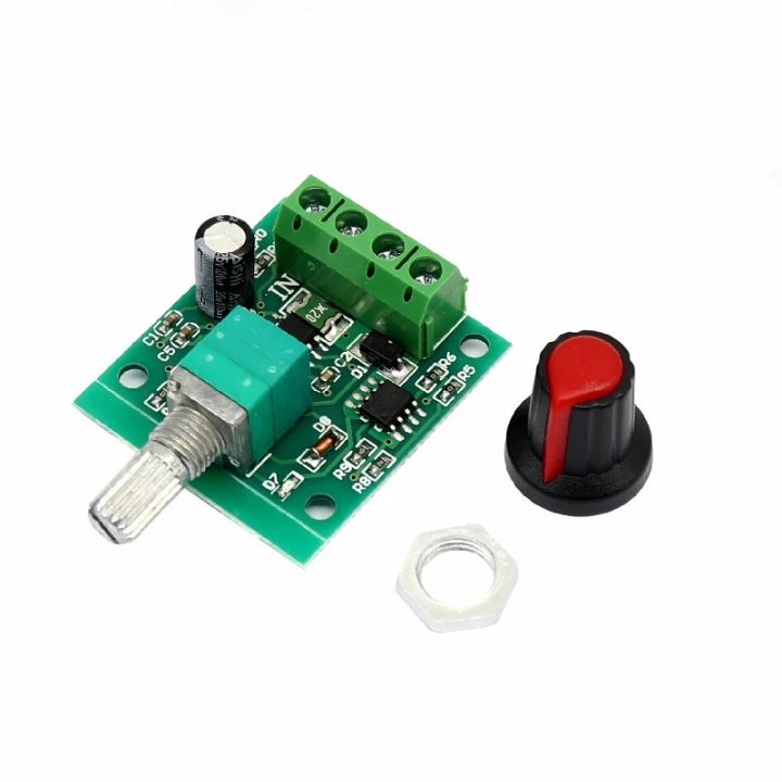 DC 1.8V 3V 5V 6V 12V 2A PWM Motor Speed Controller Low Voltage Motor ...