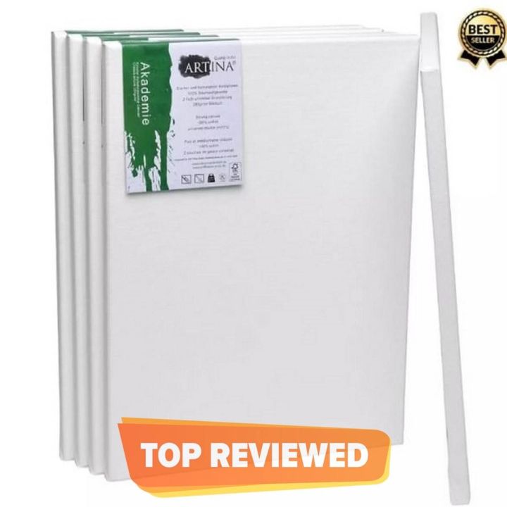 5 Pieces Of 12 X 18 Inches Canvas For Painting 12x18 canvas | Daraz.pk