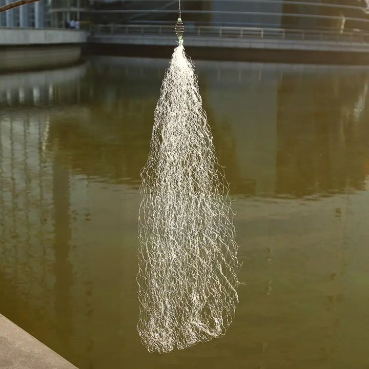 Fishing Net Trap Mesh Luminous Netting Fishnet Tackle Design Copper ...