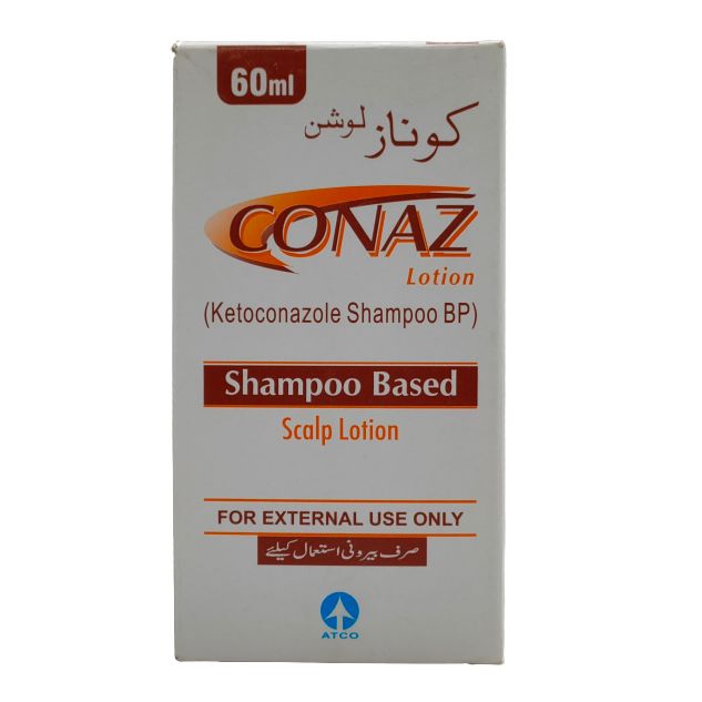 Conaz Ketoconazole Shampoo (60 ML) For Dandruff in Kids and Adults ...