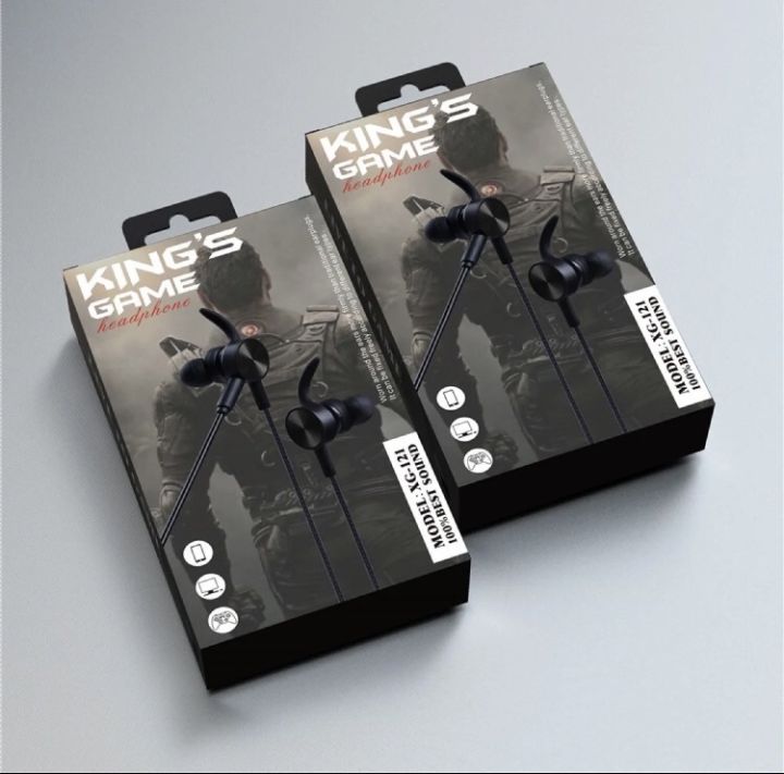 Mobaile Gaming Headset With Mike-121 Wired in- Ear Earphone Free Glauss ...