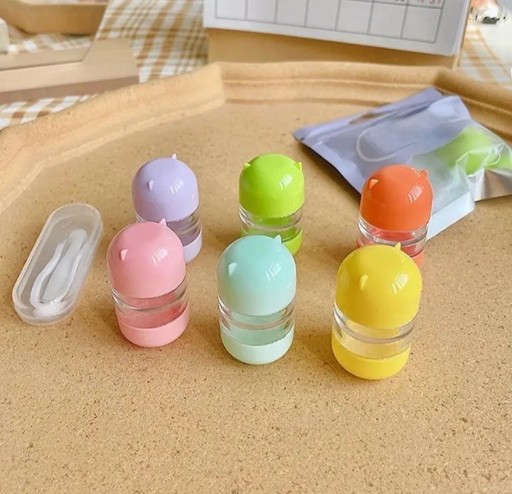 Cute Bear Lens Container | Daraz.pk