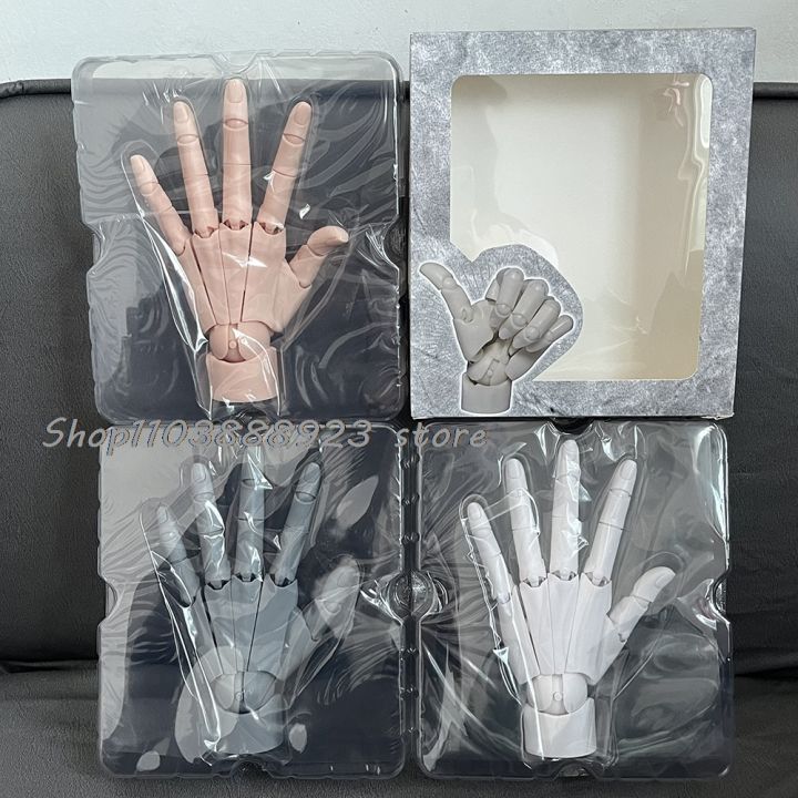 1:1 Hand Joint Finger Bionic Action Figure Left Right Hand Simulation ...