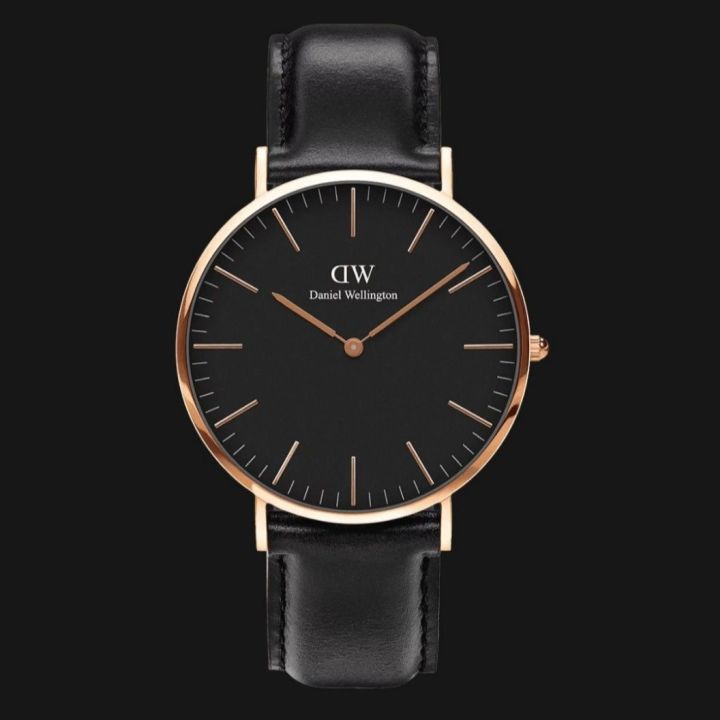 New Dw Black Edition Luxury Band Analog Casual Watch | Daraz.lk