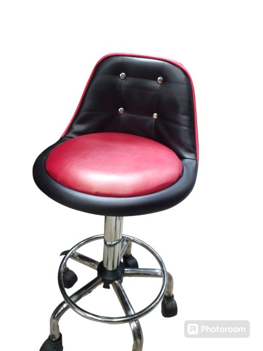 Revolving stool with back/Kitchen stool/bar stool Maximum height 30 ...