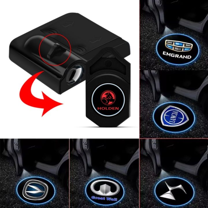 LED Car Door Welcome Light Car Logo Projector Lights For Audi Sline ...